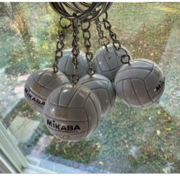 Accessories | Lot Of 7 Personalized Miniature Volleyball | Poshmark